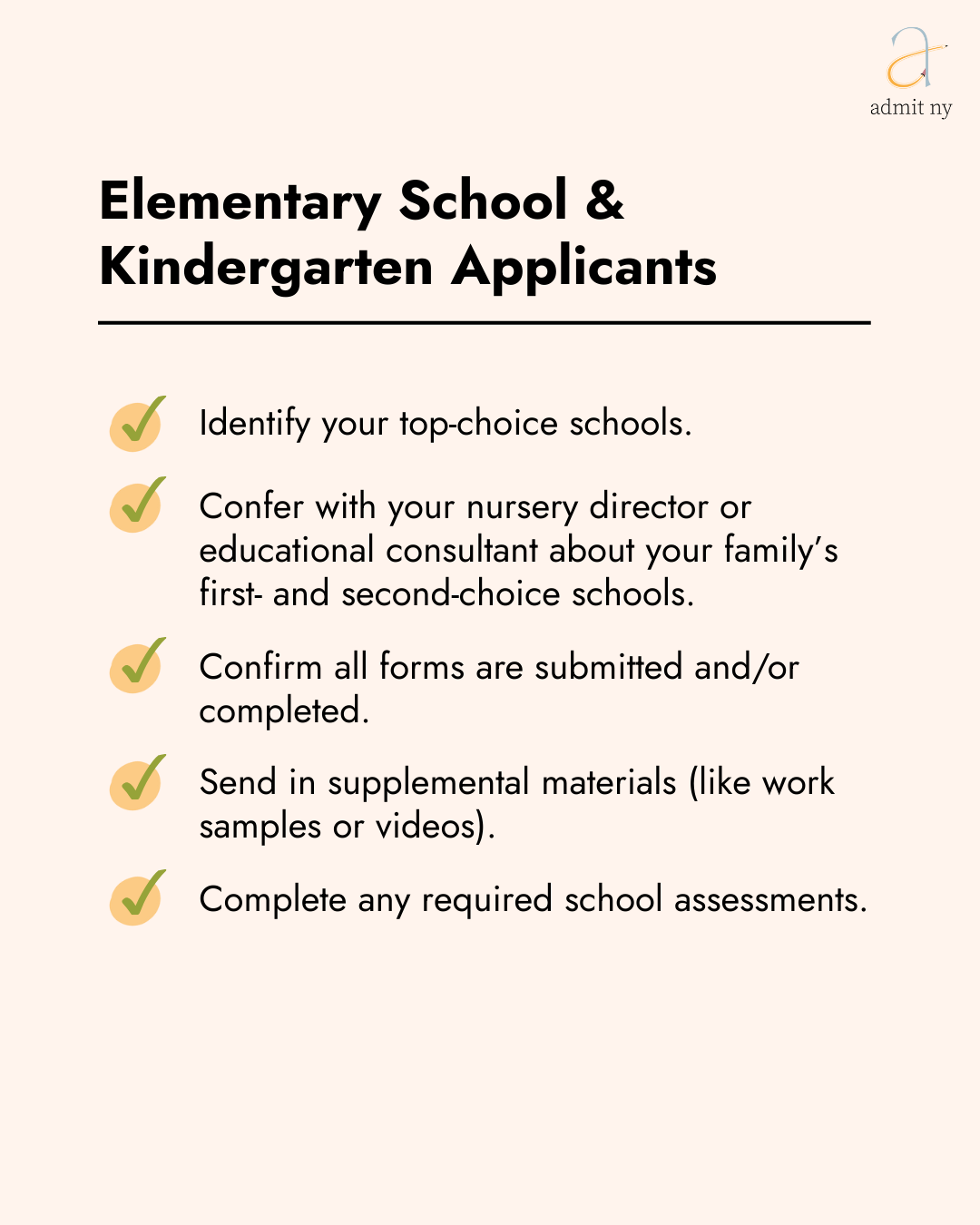 Your End-of-Year Application Checklist for NYC Private School Admissions